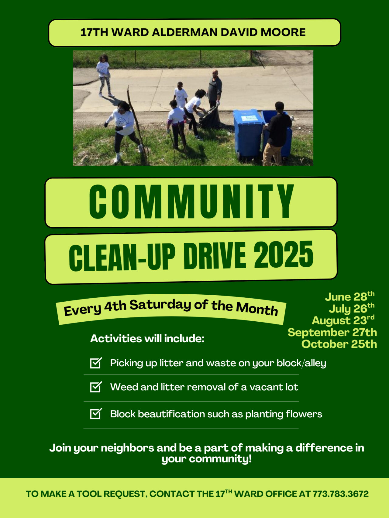 Chicago 17th Ward Alderman David Moore